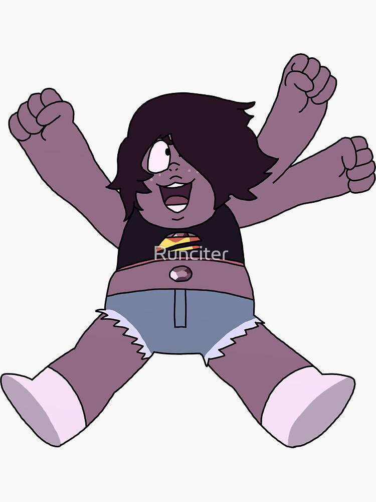 "Steven Universe Smoky Quartz " Sticker for Sale by Runciter | Redbubble