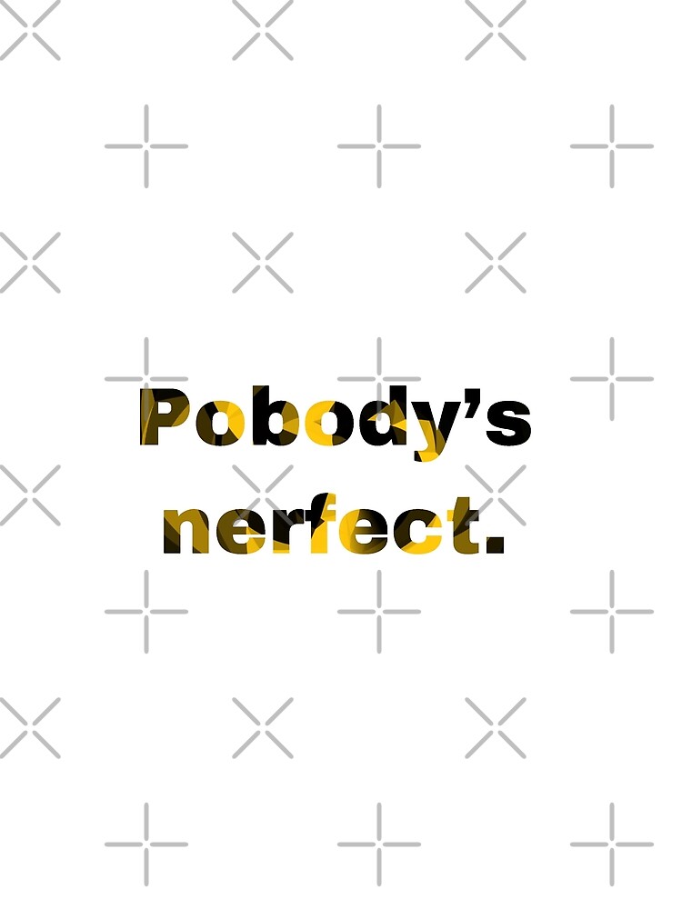 "Pobody's Nerfect The Good Place Eleanor Shellstrop Quote " Sleeveless ...