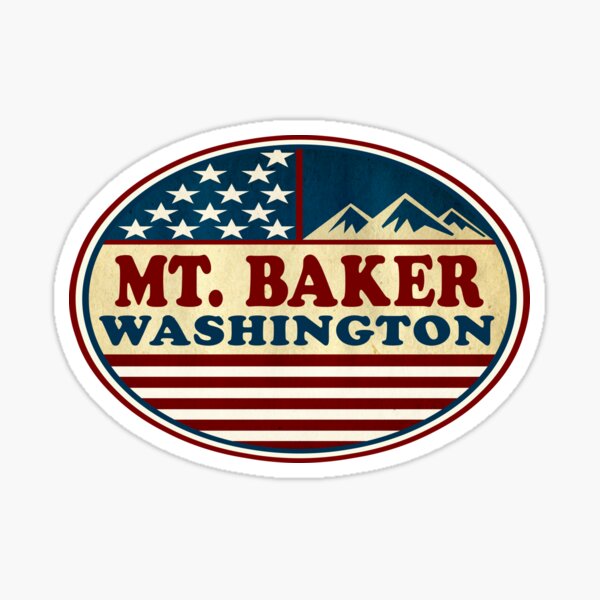 Mount Baker Stickers | Redbubble