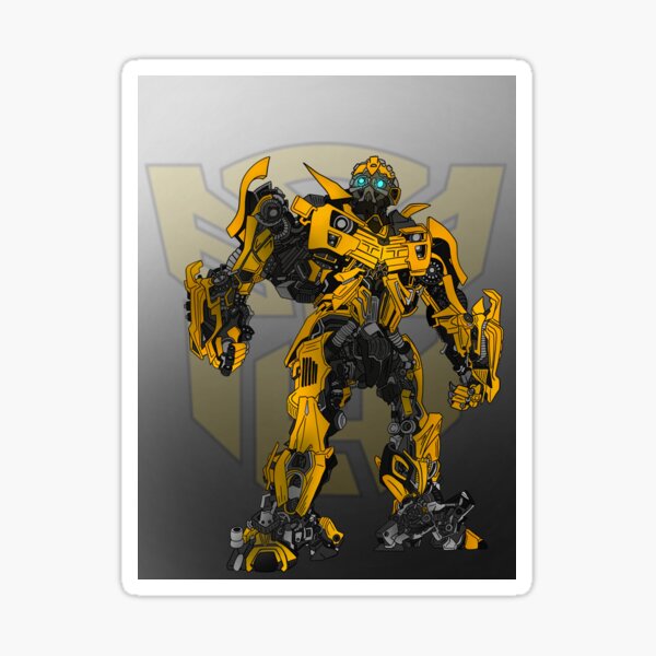 "Bumblebee " Sticker for Sale by Nat-Lou-Sil | Redbubble