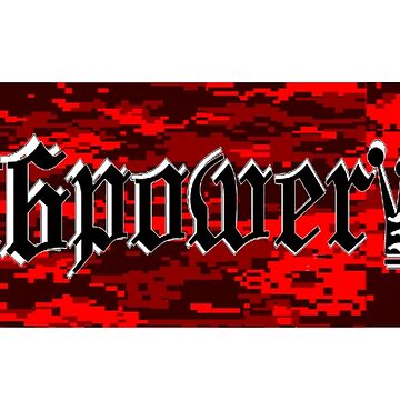 "326 Power Red Camo" Sticker for Sale by SirNic | Redbubble