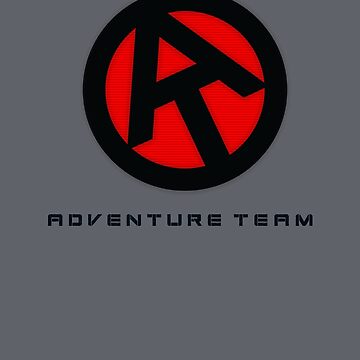 "Adventure Team" Sticker for Sale by dtkindling | Redbubble