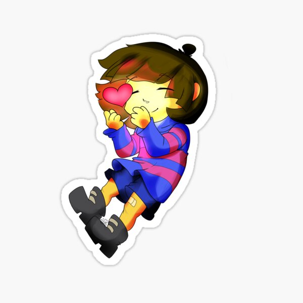 "Frisk" Sticker for Sale by Beandoodz | Redbubble