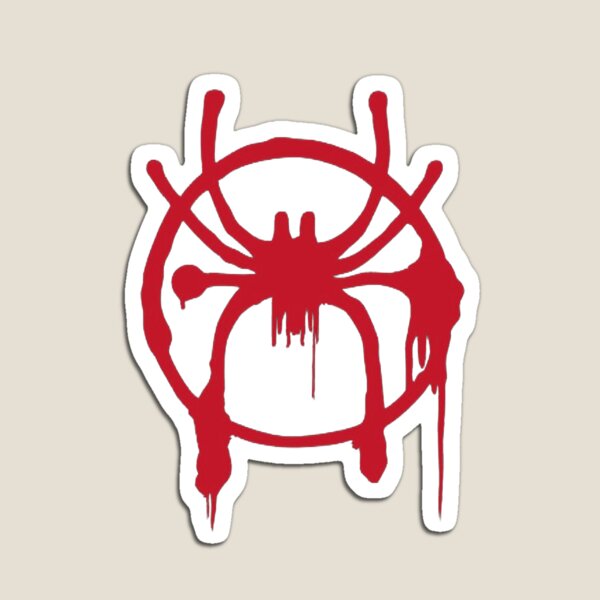 Miles Morales Spider-man Spider-verse Large Symbol Cross, 56% OFF