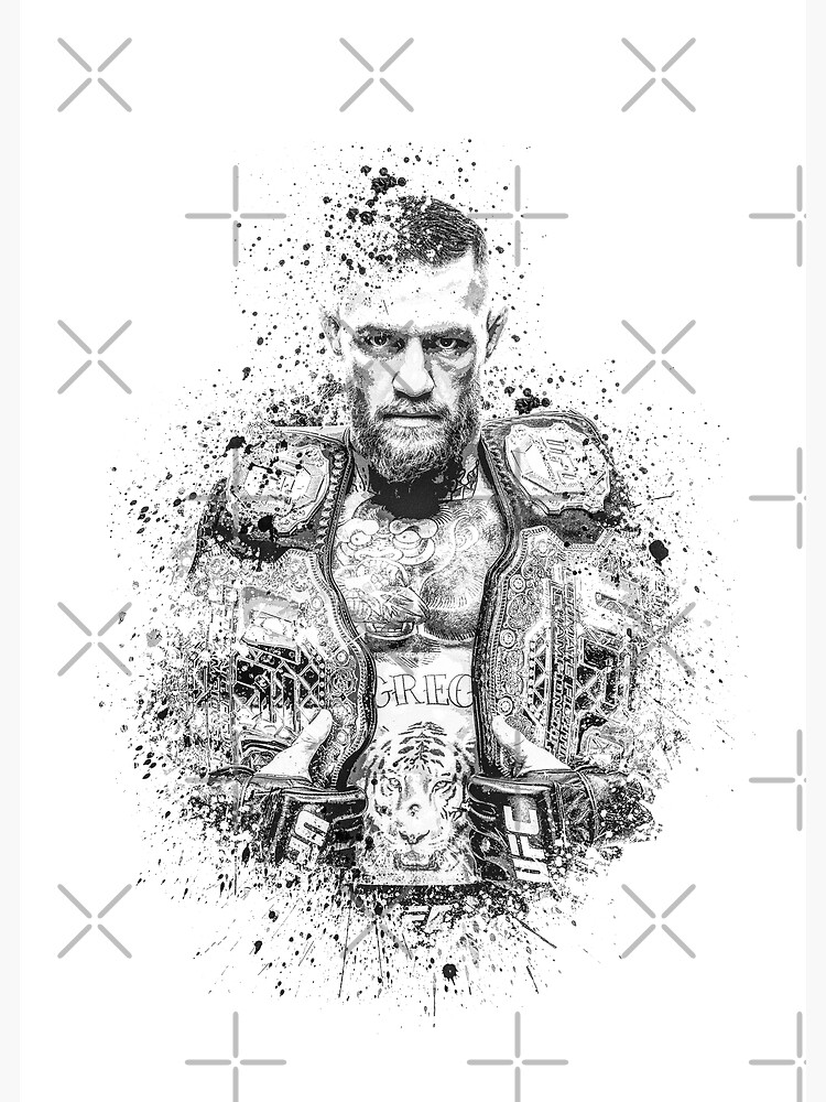 Conor McGregor splatter Premium Matte Vertical Poster sold by Competent ... Conor McGregor splatter Premium Matte Vertical Poster sold by Competent ...