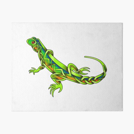 "Celtic Knot Lizard" Art Board Print for Sale by KnotYourWorld | Redbubble