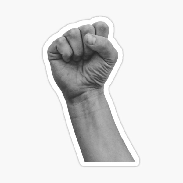 "fist bump" Sticker for Sale by thewoodhouse | Redbubble