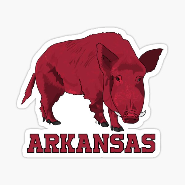 Arkansas Razorback Stickers | Redbubble