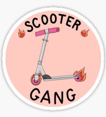 Scooter Stickers | Redbubble