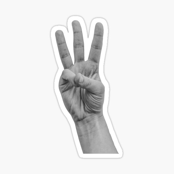 "number three" Sticker for Sale by thewoodhouse | Redbubble