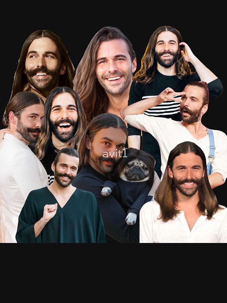 "Jonathan Van Ness, Jvn, Sticker packs, Montage, Collection, Cool ...