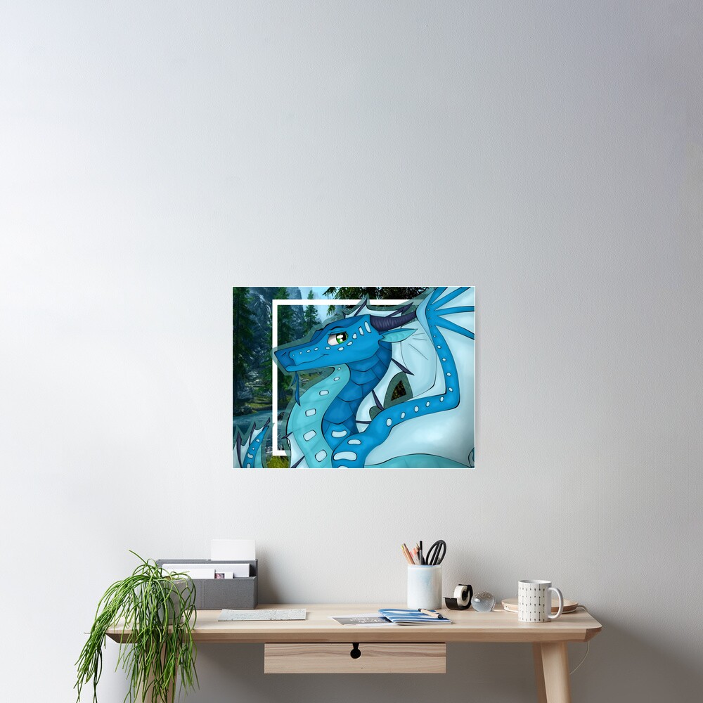 "Princess Tsunami | Wings of Fire" Poster for Sale by press-st-art ...