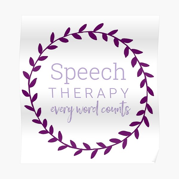 Speech Pathology Posters | Redbubble