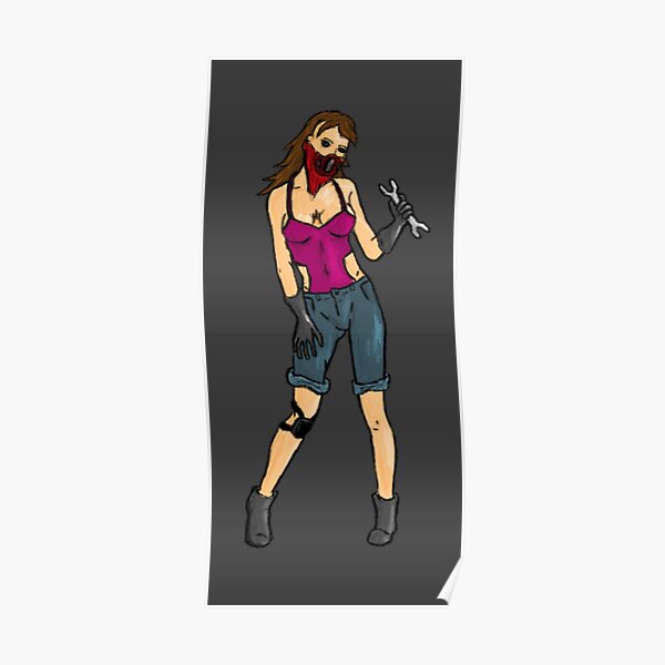 "Post-apocalyptic mechanic girl" Poster for Sale by jheupvidinha ...