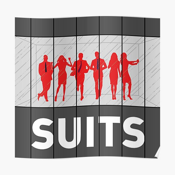 Suits Tv Series Wall Art | Redbubble