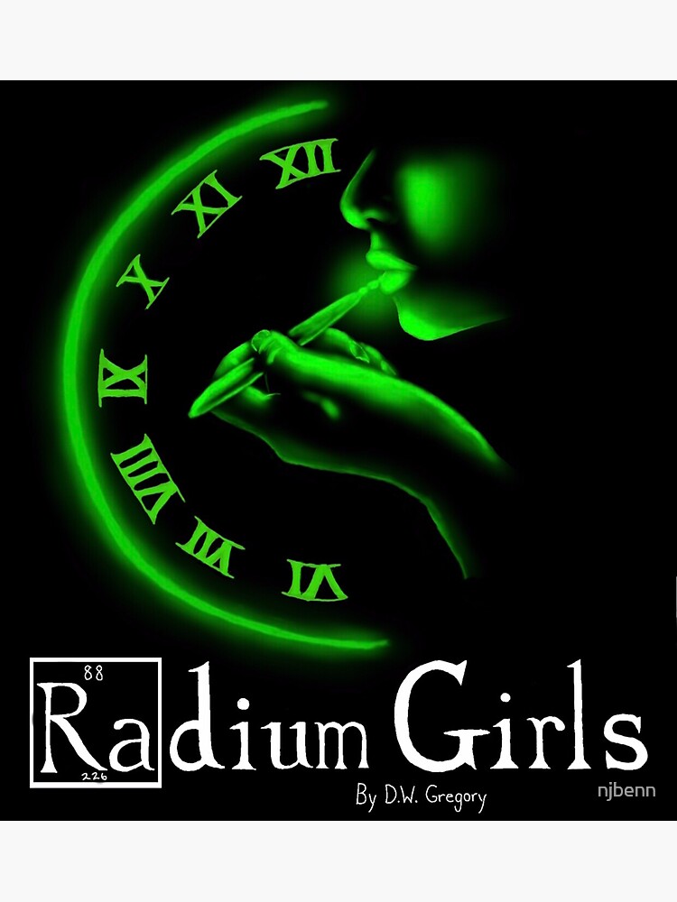 "Radium Girls" Sticker for Sale by njbenn | Redbubble