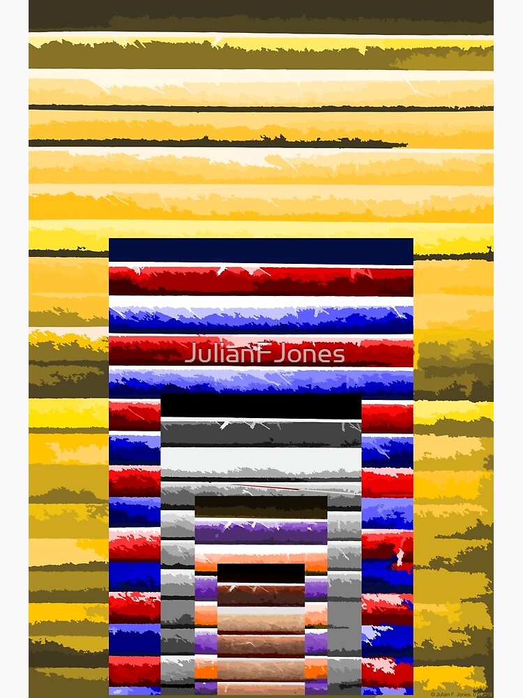 "The Problem with Perspective 20, abstraction, art print." Poster for ...