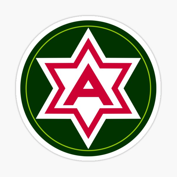 "Sixth United States Army" Sticker for Sale by wordwidesymbols | Redbubble
