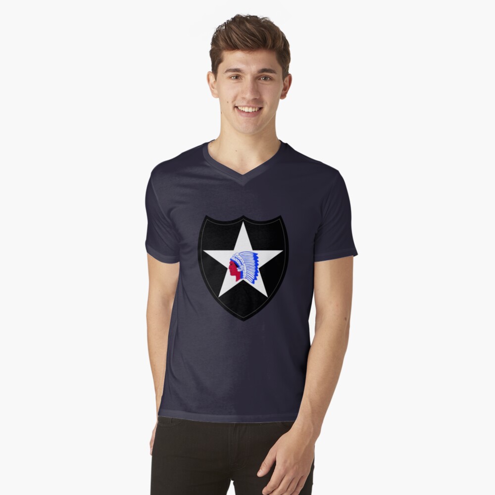 "2nd Infantry Division "Indianhead" (United States Army)" Sticker for ...