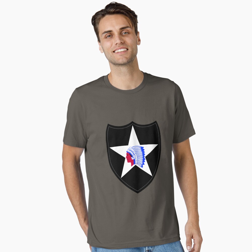 "2nd Infantry Division "Indianhead" (United States Army)" Sticker for ...