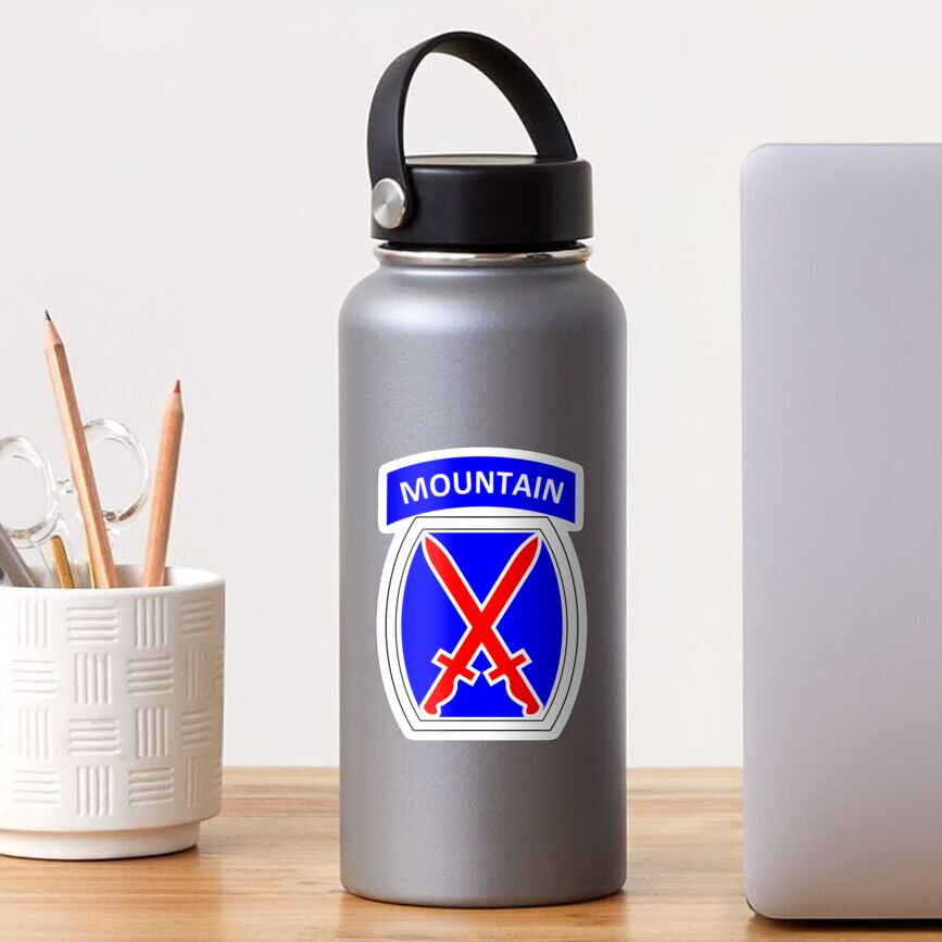 "10th Mountain Division (United States)" Sticker for Sale by ...
