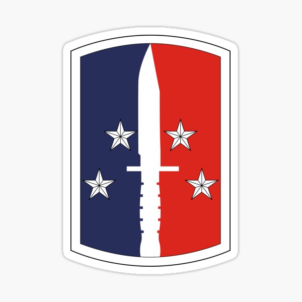 "189th Infantry Brigade (United States)" Sticker for Sale by ...