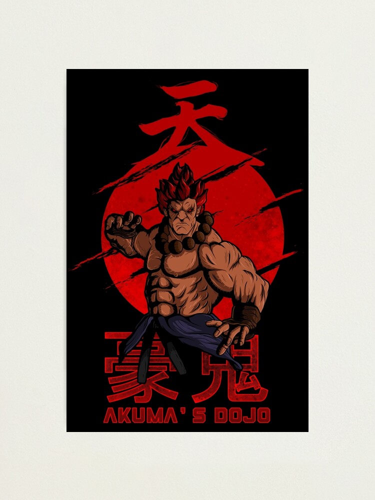 "AKUMA'S DOJO" Photographic Print for Sale by swiro | Redbubble