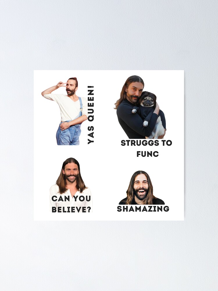 "Johnathan Van Ness, Jvn, Quotes, Sticker packs, Sticker sets, Packs of ...