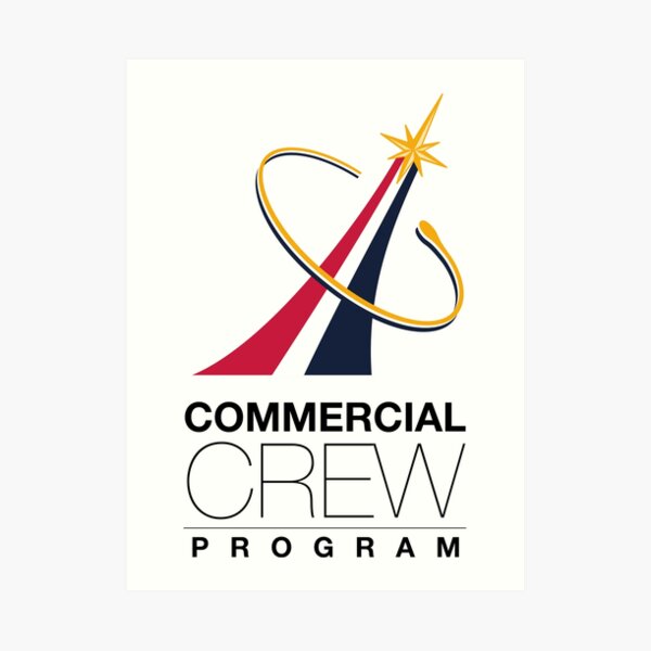 "NASA's Commercial Crew Program Logo" Art Print by Spacestuffplus ...