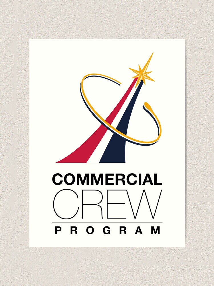 "NASA's Commercial Crew Program Logo" Art Print by Spacestuffplus ...