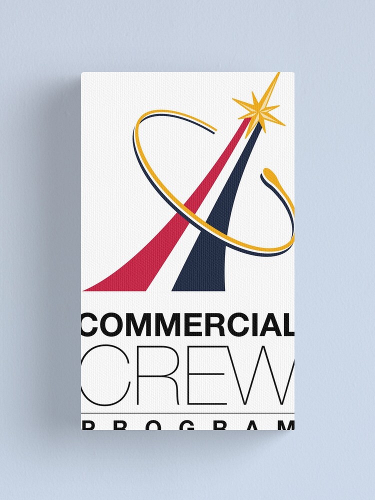 "NASA's Commercial Crew Program Logo" Canvas Print for Sale by ...
