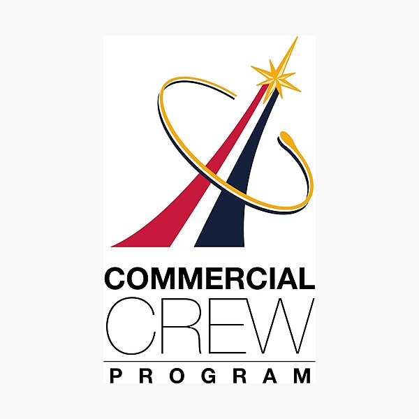 "NASA's Commercial Crew Program Logo" Photographic Print for Sale by ...