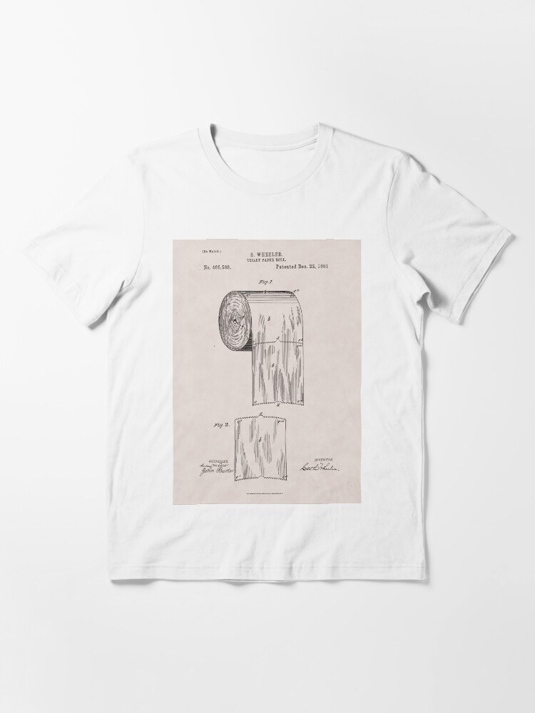 "Original Toilet Paper U.S. Patent No. 465,588 by Seth Wheeler (Dec. 22 ...