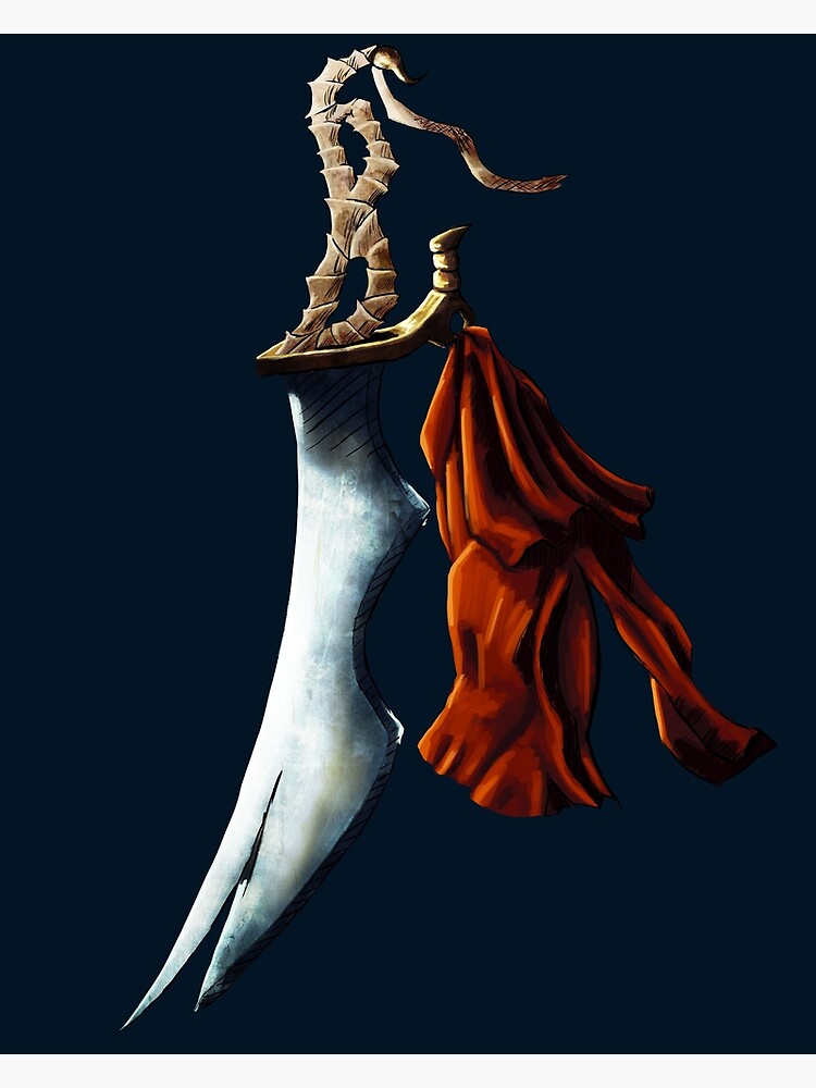 "The vorpal blade" Art Print by busch-art | Redbubble