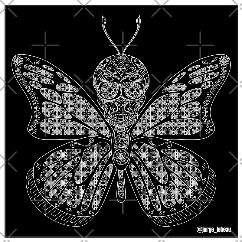 " the demon butterfly by lebeau" by jorgelebeau | Redbubble