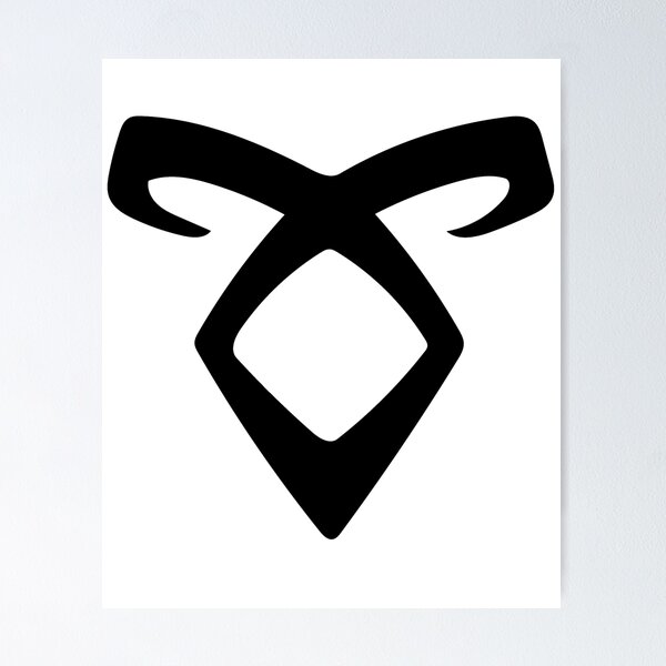 "Shadowhunter Angelic Rune" Poster for Sale by skr0201 | Redbubble