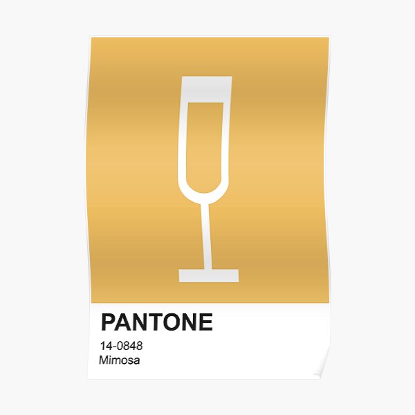 "2009 Pantone Color of the Year" Poster for Sale by Kthen | Redbubble
