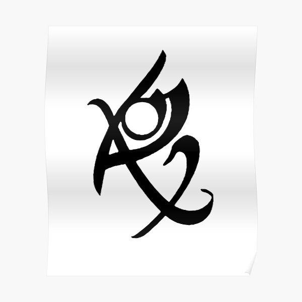 "Shadowhunter Fearless rune" Poster for Sale by skr0201 | Redbubble