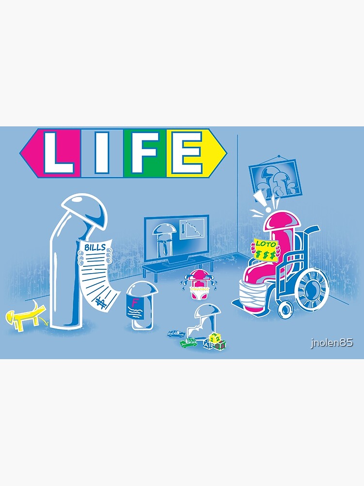 "The Game of Life" Poster for Sale by jnolen85 | Redbubble