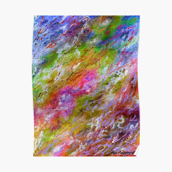 "Splash Of Colors" Poster by anastasopoulou | Redbubble