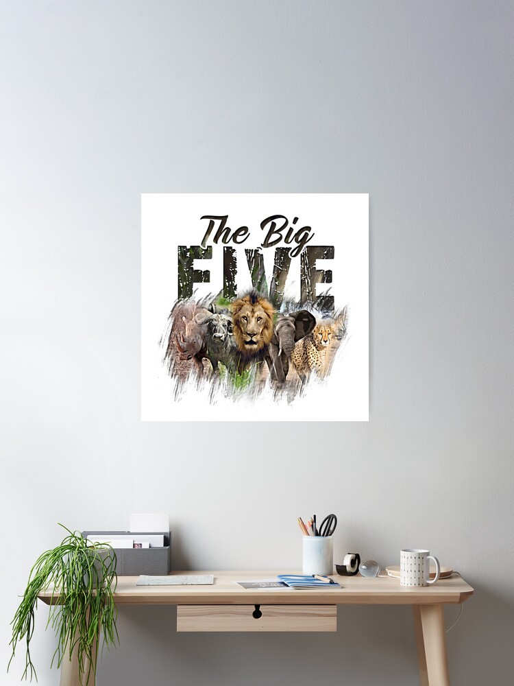 "The Big Five" Poster by ArtjomDesign | Redbubble