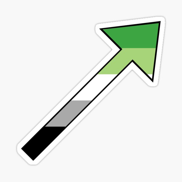 "Aro Arrow" Sticker for Sale by capitalismsucks | Redbubble