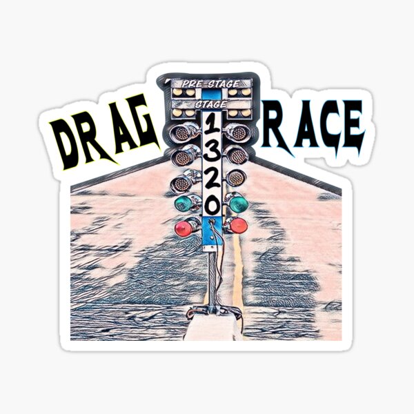 "Drag Racing Christmas Tree Lights, Staging Lights" Sticker for Sale by ...
