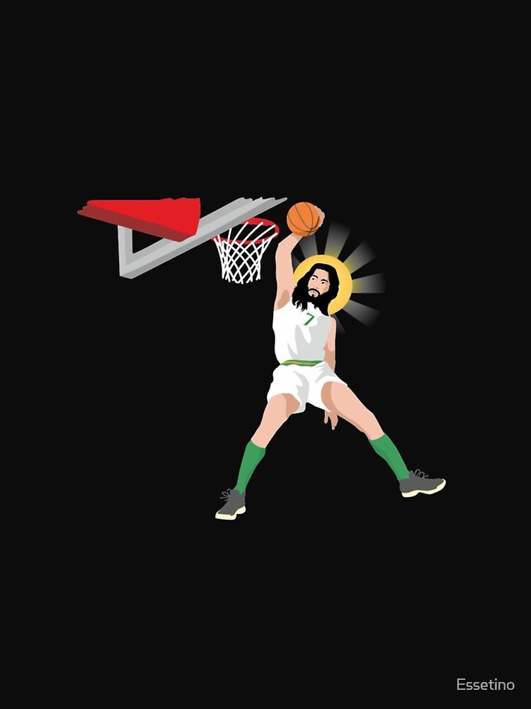 "Funny Jesus Christ Basketball Slam Dunk Christian Humor" iPhone Case ...