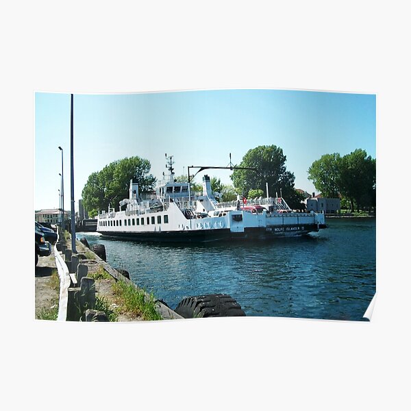 "Wolf Islander III FERRY BOAT KINGSTON ONTARIO CANADA ..VERSION ONE ...