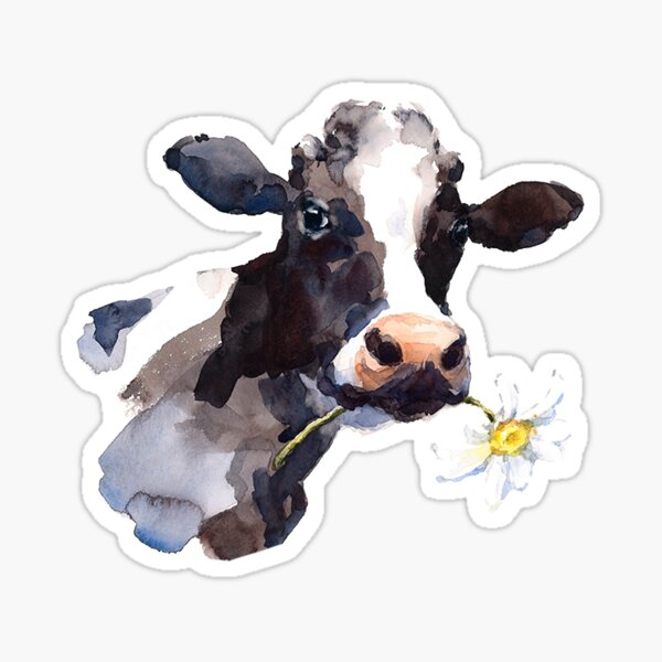 Cow Stickers | Redbubble