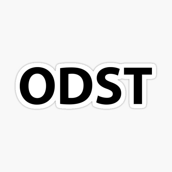 "ODST" Sticker for Sale by Evelyusstuff | Redbubble