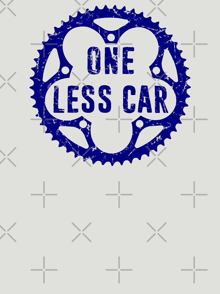 "One Less Car" T-shirt by esskay | Redbubble