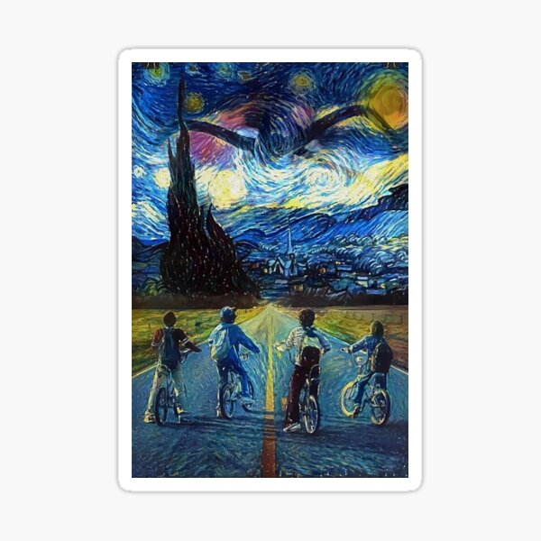 "Stranger Things" Sticker by justincase9 | Redbubble
