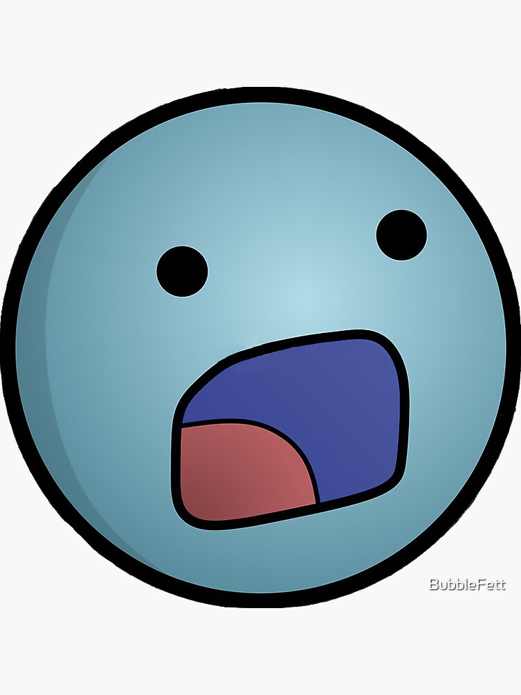 "D : Twitch Emote" Sticker for Sale by BubbleFett | Redbubble
